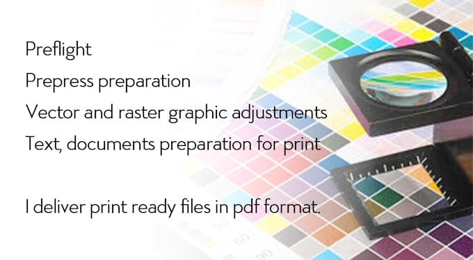 Prepare your artwork for printing by Dacekaminska | Fiverr