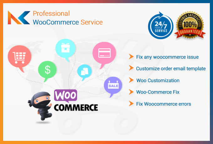 Fix woocommerce issues asap by Nakshsolutions | Fiverr
