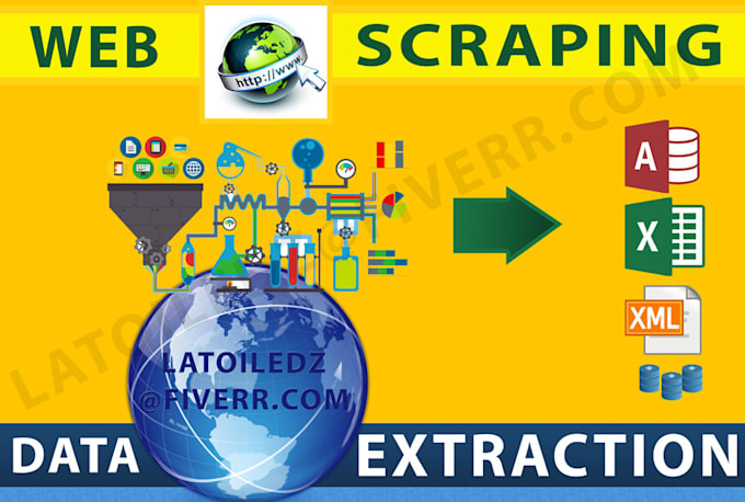Do web scraping, scraper, data extraction mining, automation by Latoiledz | Fiverr