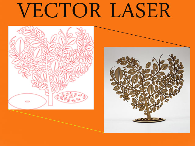 Draw vector laser cut ready files by Pinodiomede | Fiverr