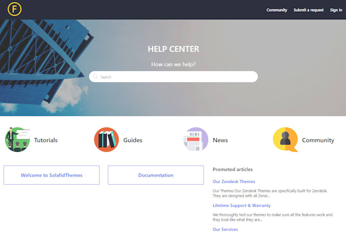 Design your zendesk guide help center by Smarties8 | Fiverr