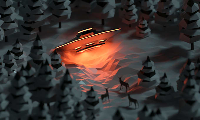 Create a low poly 3d model for you by Marwan_hany | Fiverr