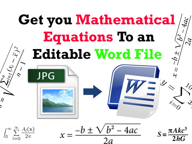 Write mathematics in ms word by Attaulmonim | Fiverr