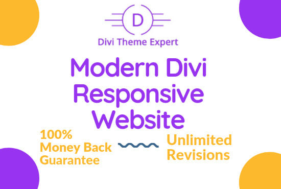 Create a modern and responsive website using divi theme by Saad_ali ...