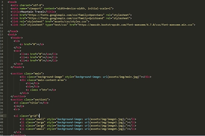Create your html, tags for your website by Cherrer | Fiverr