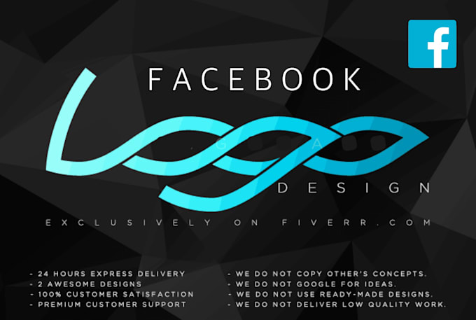 Design custom facebook logo by Mredelweiss | Fiverr