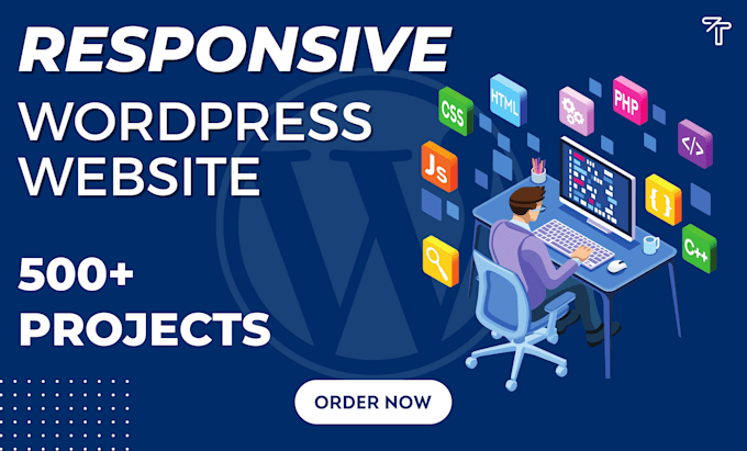 Build and develop a responsive wordpress website design by Teamseven ...