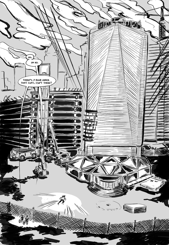 Draw your characters and ideas in comic form by Cdemitras | Fiverr