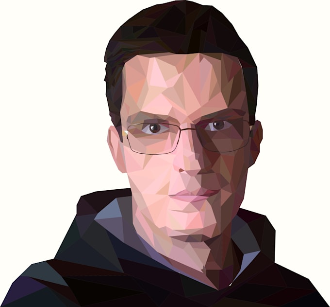 Design low poly avatar of you by Stefanbobrek | Fiverr