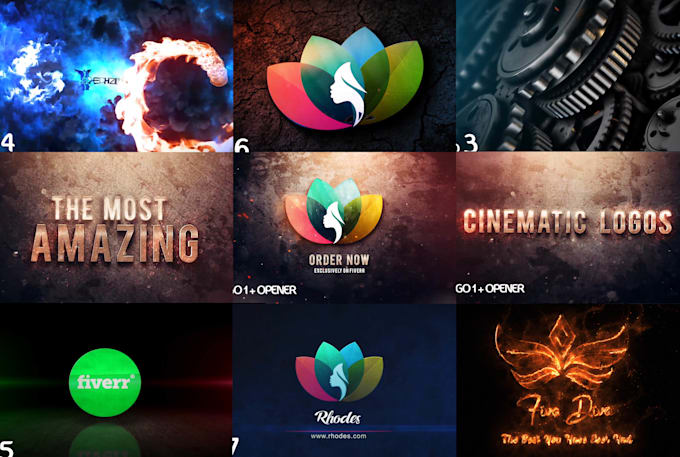 Create amazing cinematic intro video logo animation in hd by ...