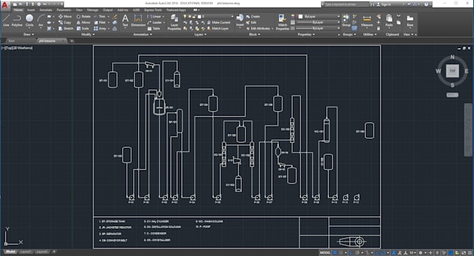 Complex parts in 2d and in 3d using autocad and catia by ...