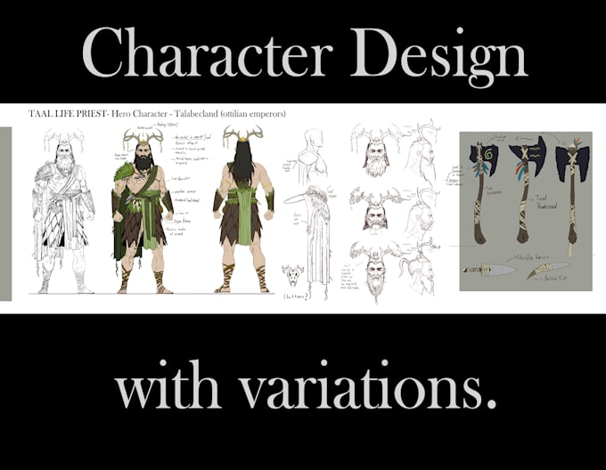 Draw or paint rpg characters for you by Sposada4 | Fiverr