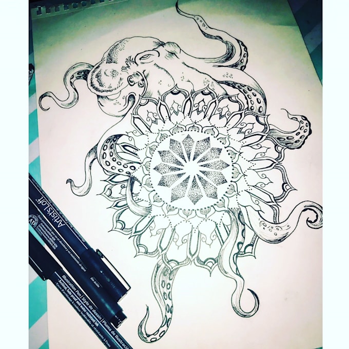 Create and draw any design by Sarahmgianni | Fiverr