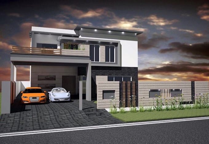 Create a house map in sketchup by Komaliqbalseo | Fiverr