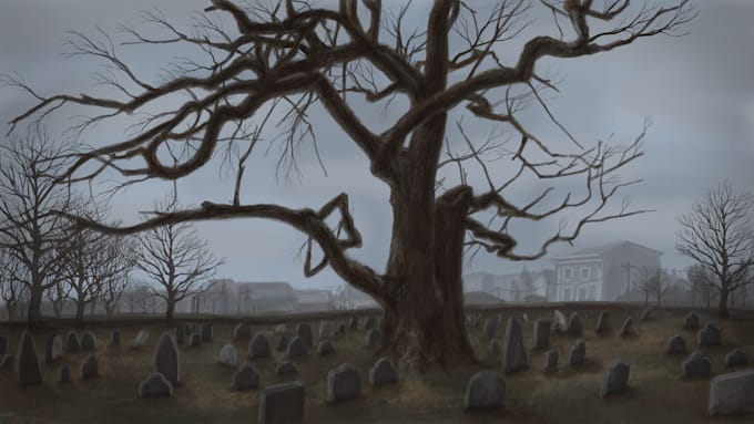 Paint stylized backgrounds for you by Gabbin | Fiverr