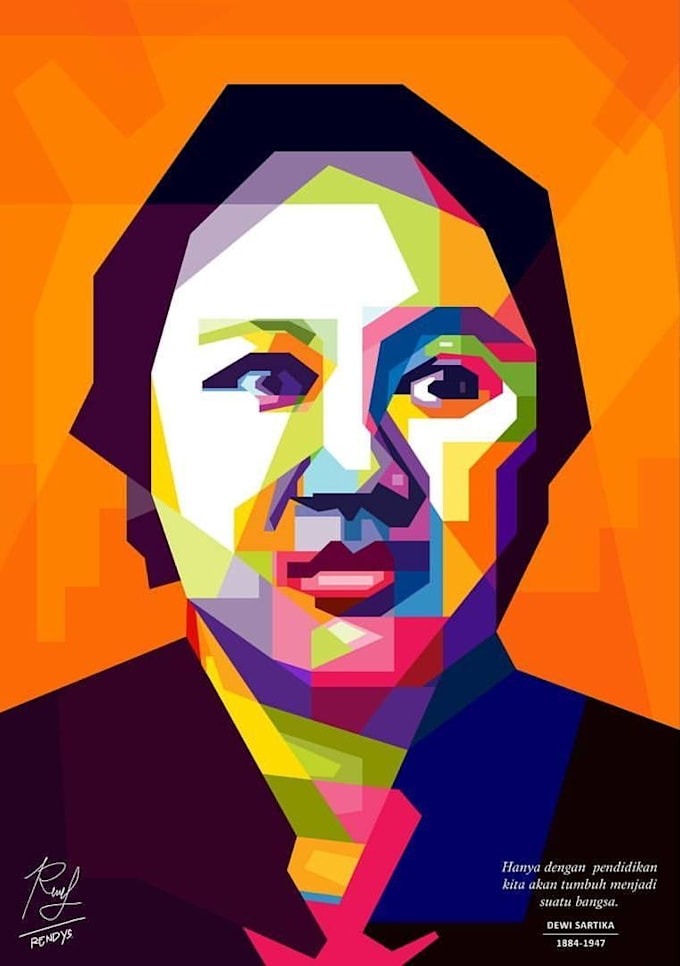 Create an awesome art with wpap style by Rendysetiawan | Fiverr