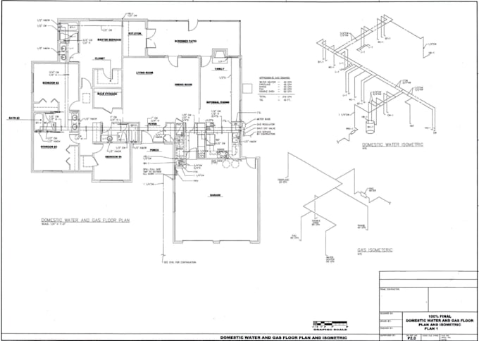 Create your sanitary plumbing design by Rumelislam | Fiverr