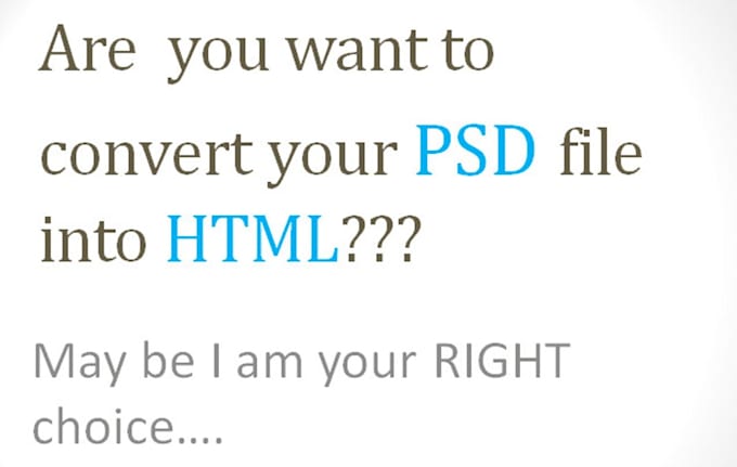 Convert your psd file into html by Tuser1 | Fiverr Convert your psd file into html by Tuser1 | Fiverr