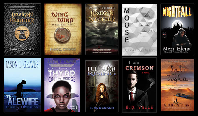 Create a complex cover for your e, print, or audio book by Argosedits ...