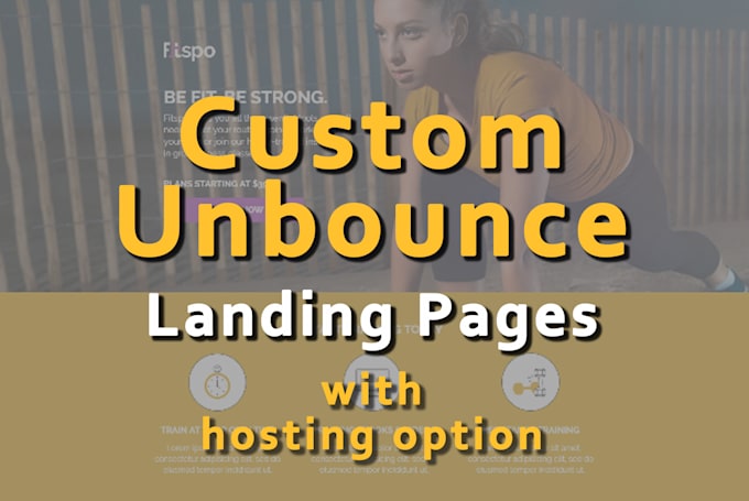Create your unbounce landing page by Edsthread | Fiverr