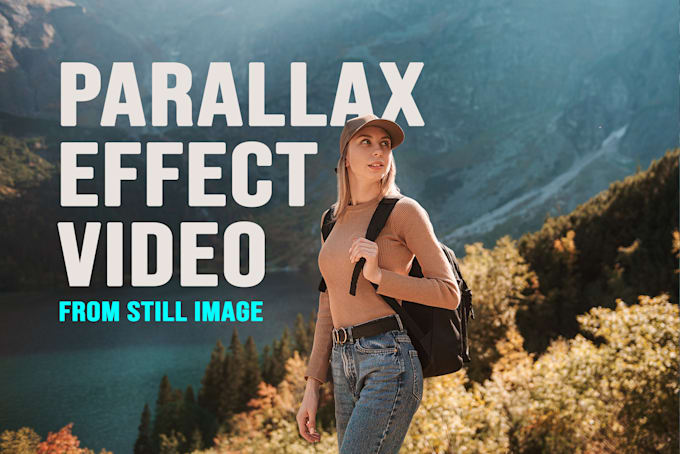 Create stunning parallax photo animation video from still image by ...