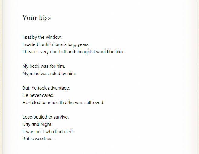 Write amazing poems for you by Nandhinis18 | Fiverr