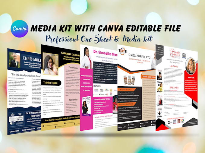 Design product media kit,sale sheet, package one sheet by ...