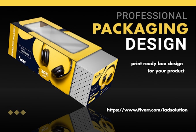 Do best box package design and product label design for you by ...