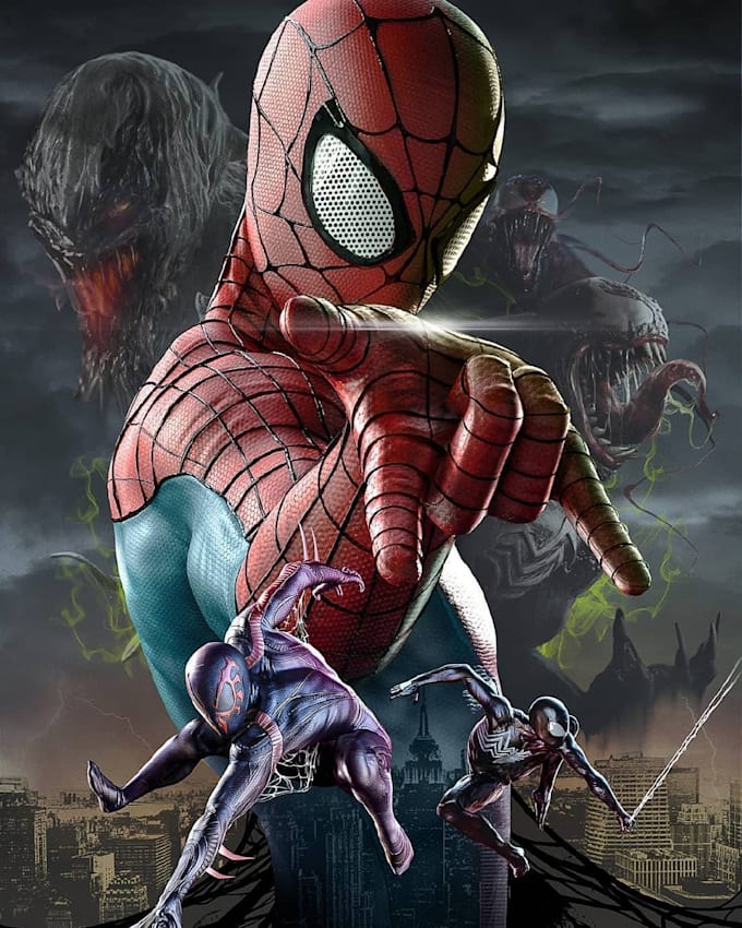 Draw any heroic character from marvel to dc by Tylord_mike | Fiverr