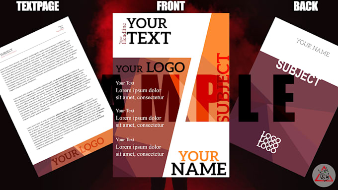 Design letterhead, front and back by Cloudlynx | Fiverr