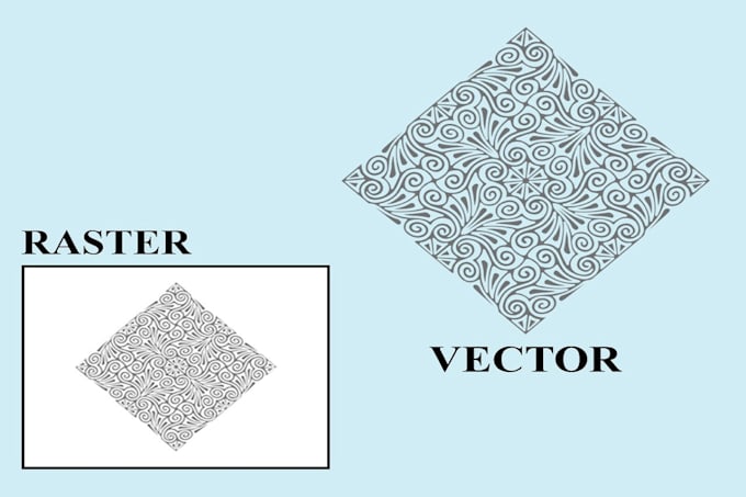 Convert raster jpg png bmp gif to ai eps pdf vector files by Rosa ...