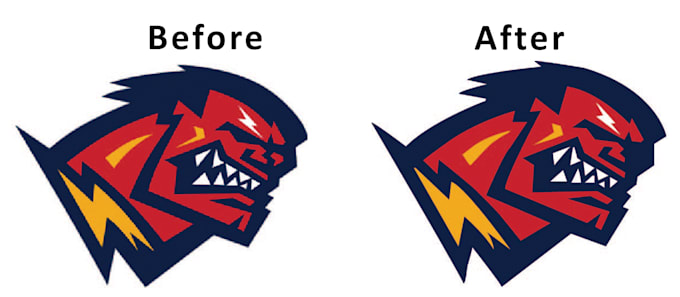 Redraw, convert your logo into perfect vector ai, png, jpeg by ...