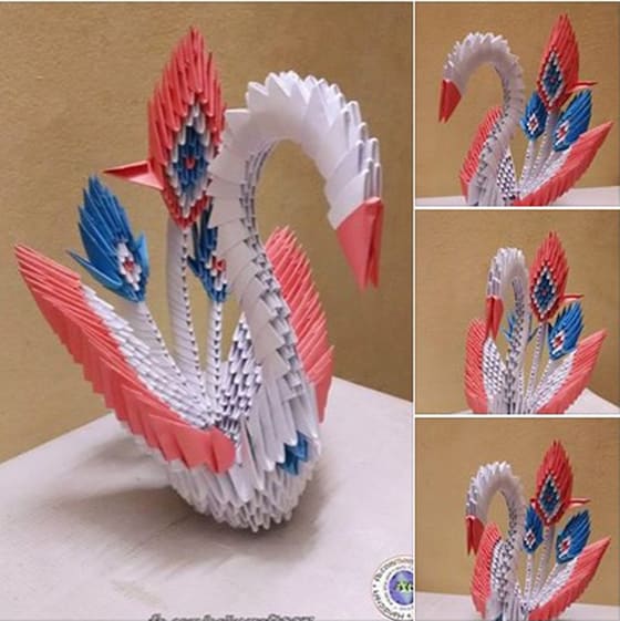 Teach three dimensional origami and paper craft by Almahmudtareq | Fiverr