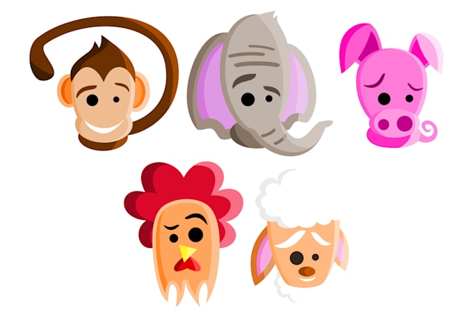 Create amazing animal avatars for your projects by Keithart85 | Fiverr