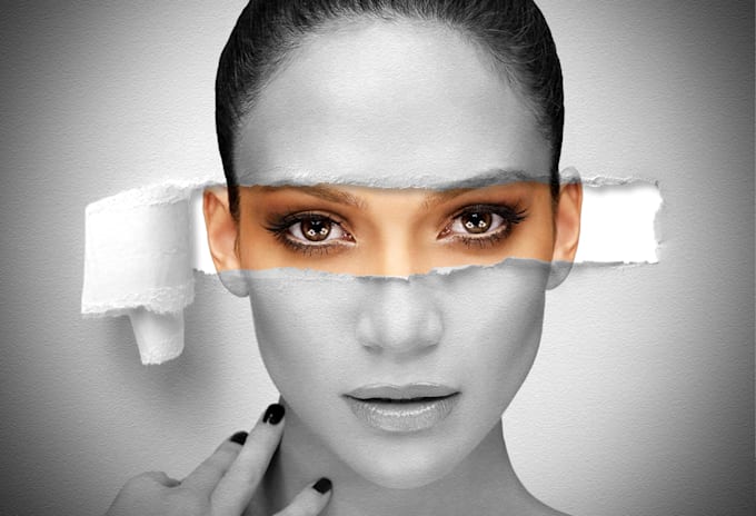 Create this amazing paper effect on your photo by Dsgn247 | Fiverr