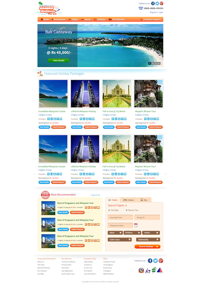 Create astounding and high conversion landing page design by Kaajoo ...