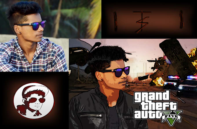 Gangster vector art magic editing by Rajeditings | Fiverr