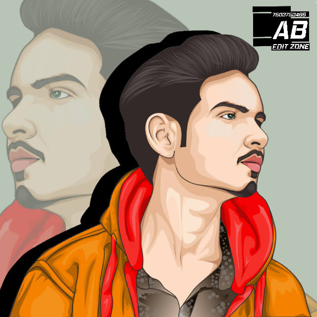 Change your picture to cartoon vector illustration by Kkrabhishek | Fiverr