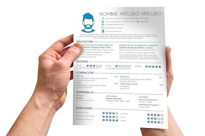 Create cv design edit your cv, cover letter, and linkedin profile by ...
