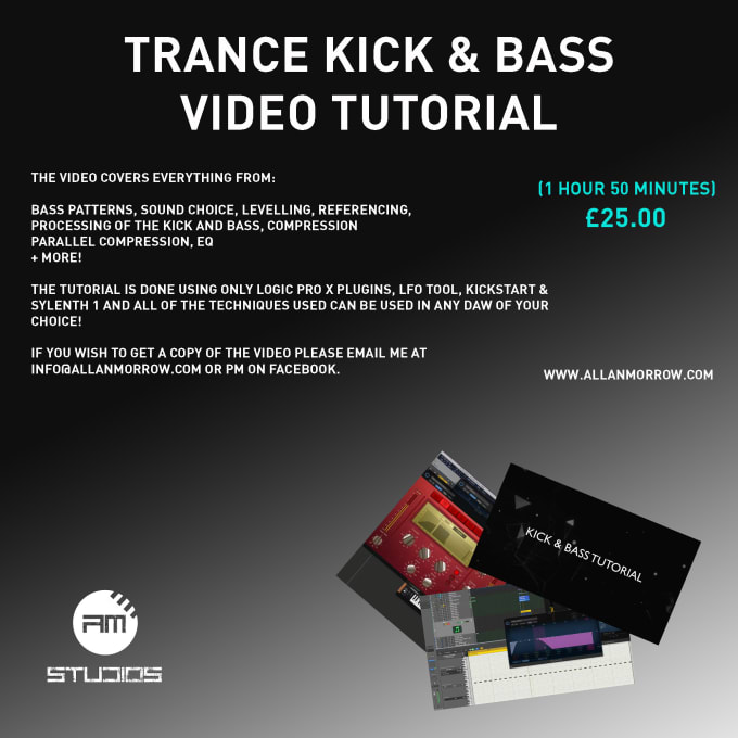Allan morrow trance kick and bass tutorial by Allanmorrow | Fiverr Allan morrow trance kick and bass tutorial by Allanmorrow | Fiverr