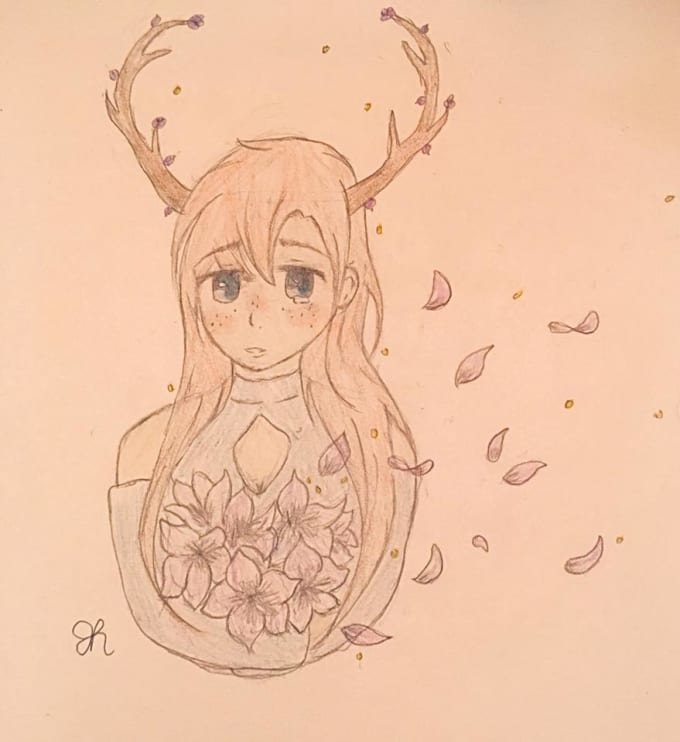Draw your oc character by Sugarrose2124 | Fiverr Draw your oc character by Sugarrose2124 | Fiverr