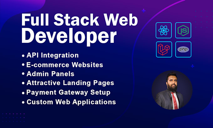 Be software developer full stack web developer php laravel developer ...