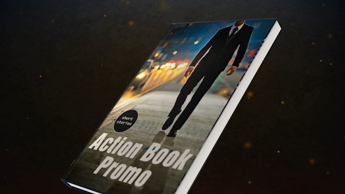 Create this action book promotion video trailer by Videofx01 | Fiverr