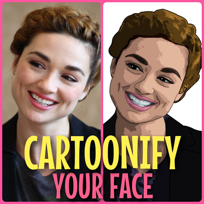 Cartoonize yourface and portraits by Punsarad | Fiverr