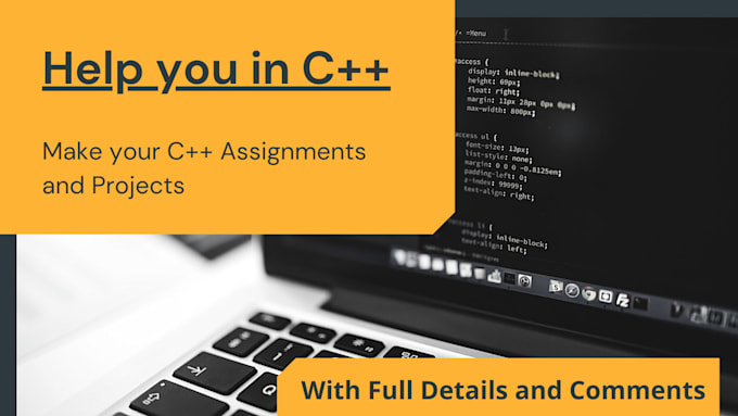 Do your cpp programming project or assignment by Mrmuneebahmad | Fiverr