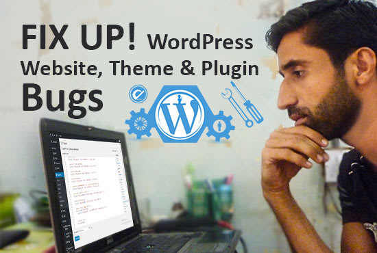 Fix your wordpress website, theme, and plugin issues by Fmbrohi1 | Fiverr