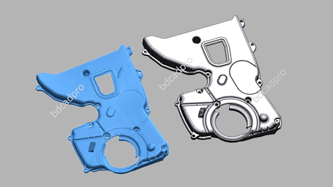 Convert stl, obj and scanned to step, iges, dwg or any cad files by ...