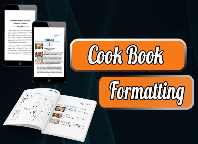 Design a unique cookbook for kindle, createspace formatting by Book ...