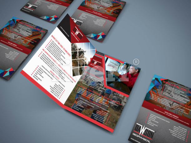Design professional bifold, trifold brochure or catalog, flyer or label ...