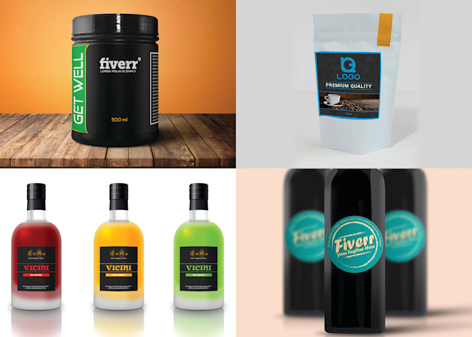 Design product label, sticker for your business by Riyadbiswas | Fiverr